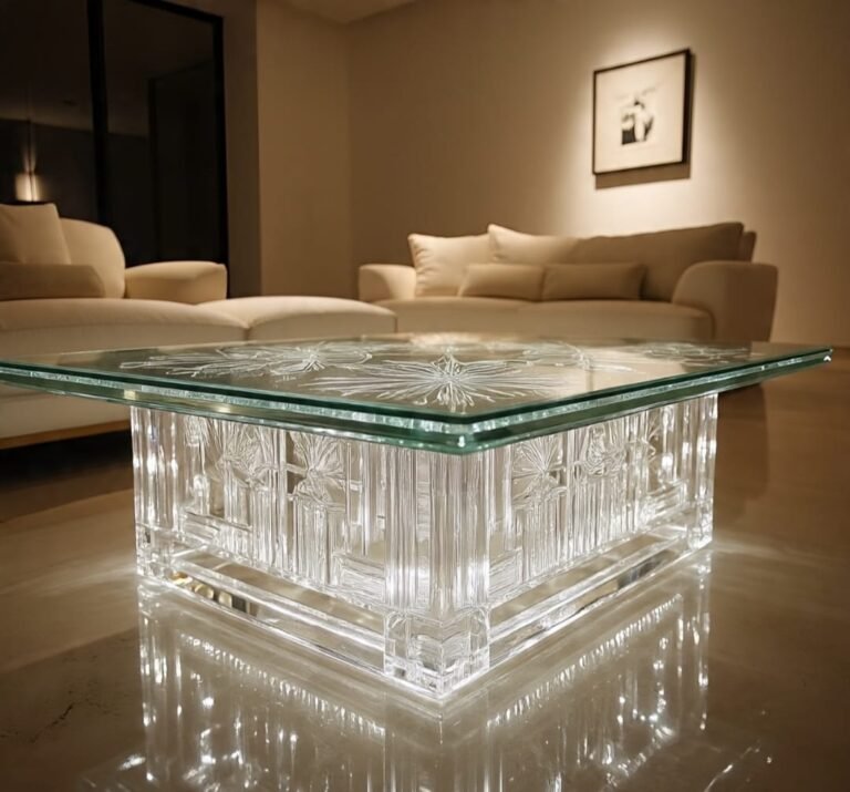 Whispers of Light: 20 Luxury Glass Table Designs That Redefine Elegance ...