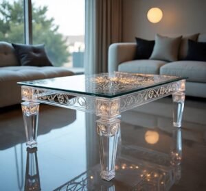 Whispers of Light: 20 Luxury Glass Table Designs That Redefine Elegance ...