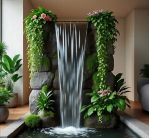 20 Luxury Indoor Waterfall Designs That Bring Nature Home - Magic Decor