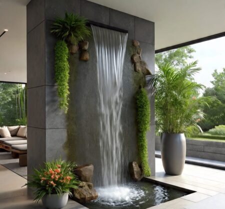 20 Luxury Indoor Waterfall Designs That Bring Nature Home - Magic Decor