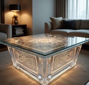 Whispers of Light: 20 Luxury Glass Table Designs That Redefine Elegance ...