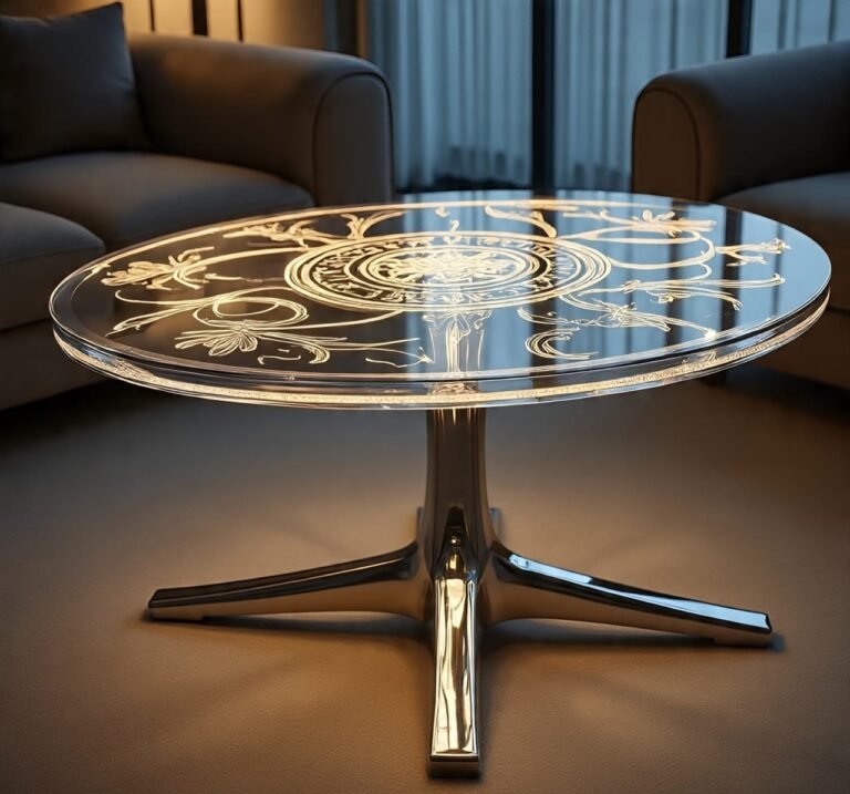Whispers of Light: 20 Luxury Glass Table Designs That Redefine Elegance ...