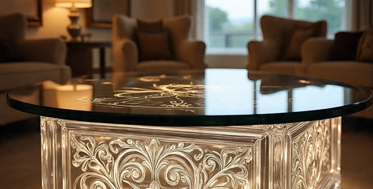 Whispers of Light: 20 Luxury Glass Table Designs That Redefine Elegance ...